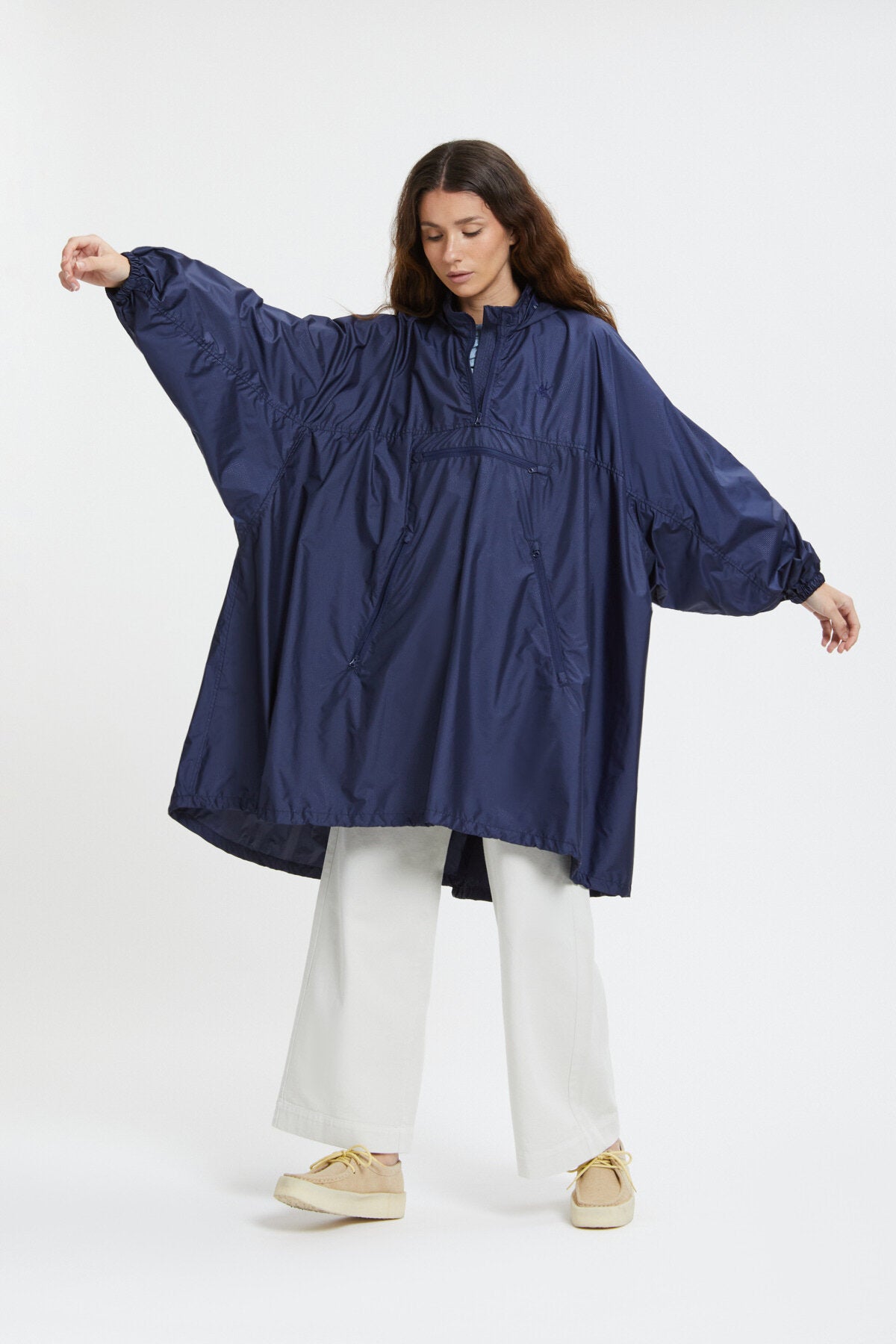 Packable Wind Jacket - Ripstop Navy by Rhodolirion | Women | WP Store