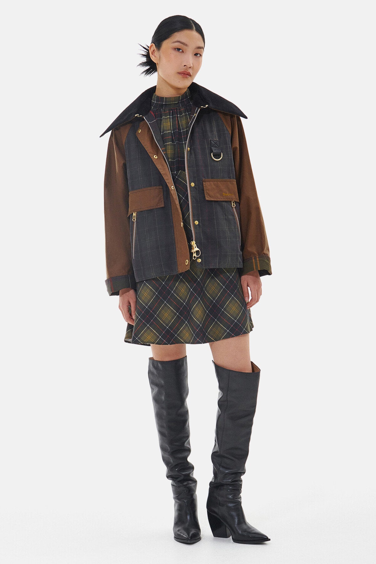 Barbour clady coat store