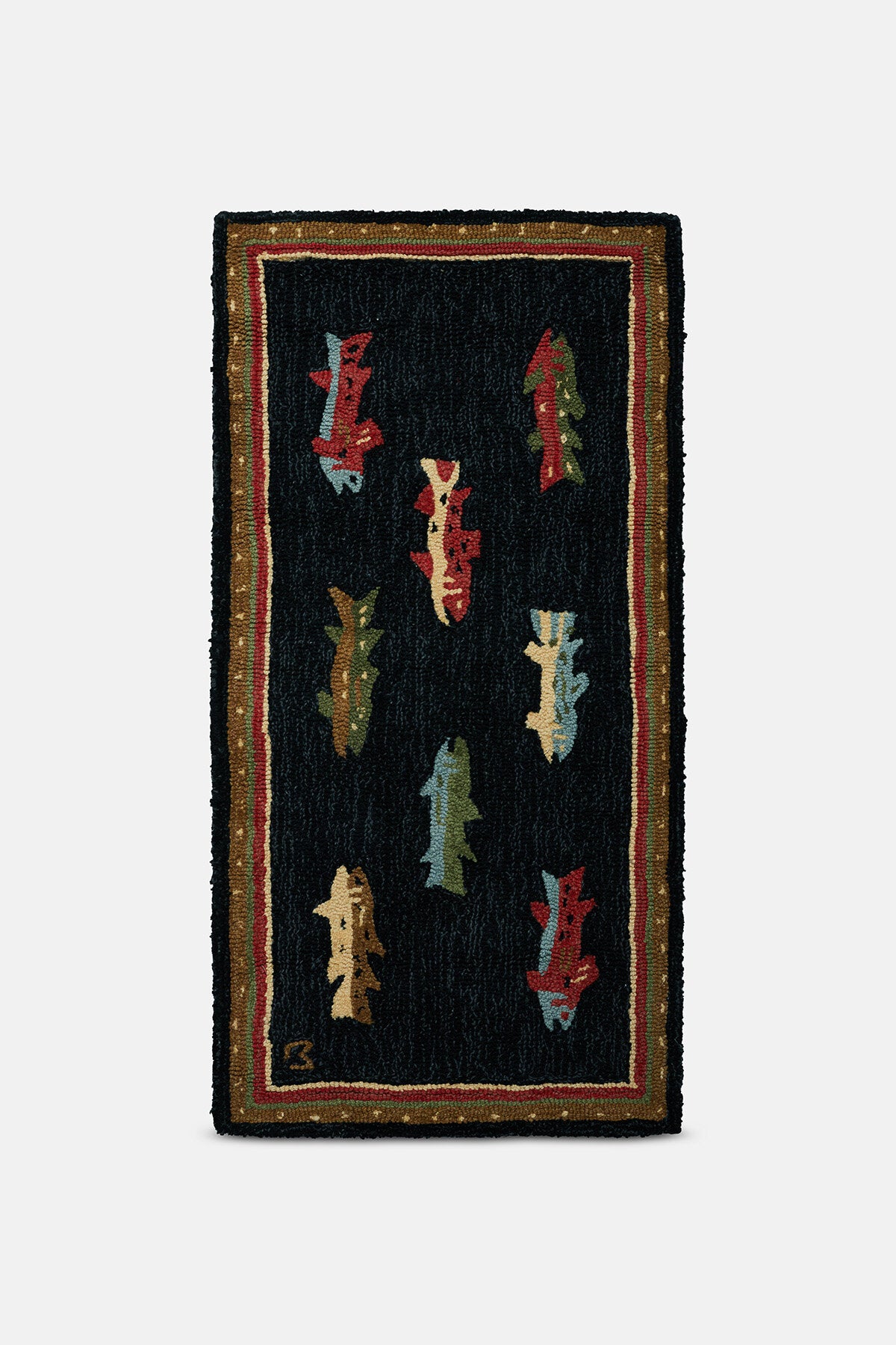 Wool Rug RIver Fish Multi by Chandler 4 Corners | Unisex | WP Store