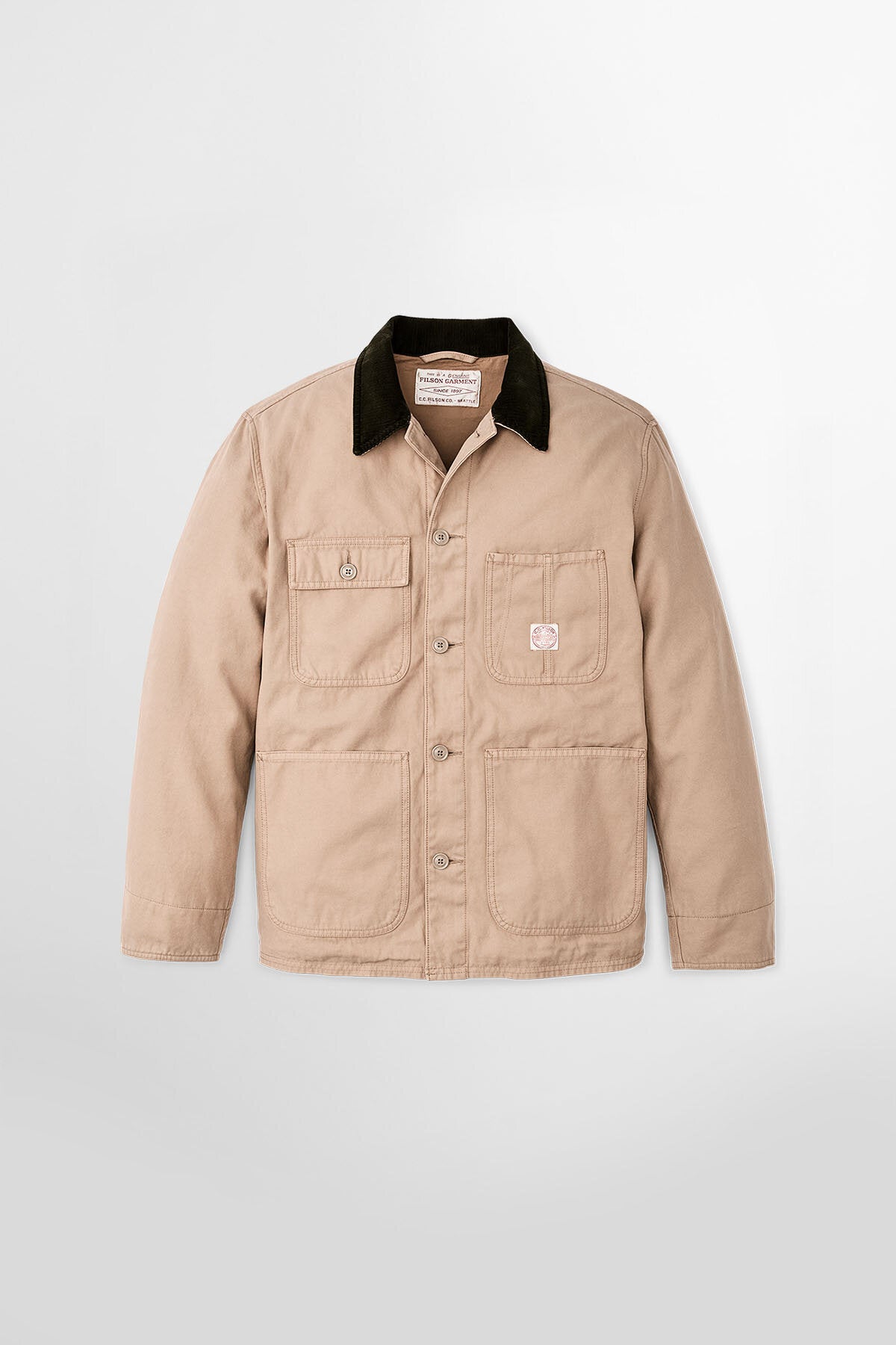 CHORE COAT Grey khaki by Filson Man | Men | WP Store