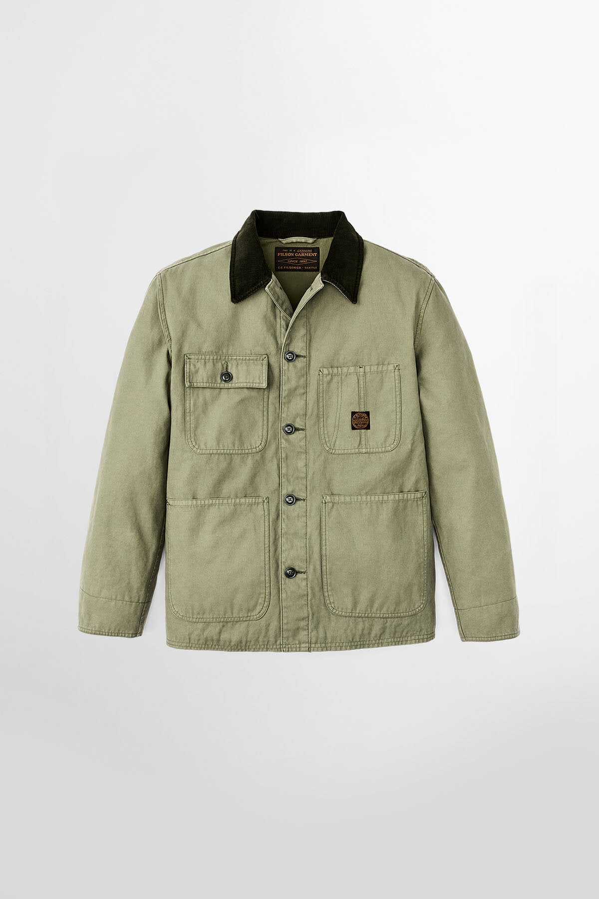 CHORE COAT Army green by Filson Man | Men | WP Store