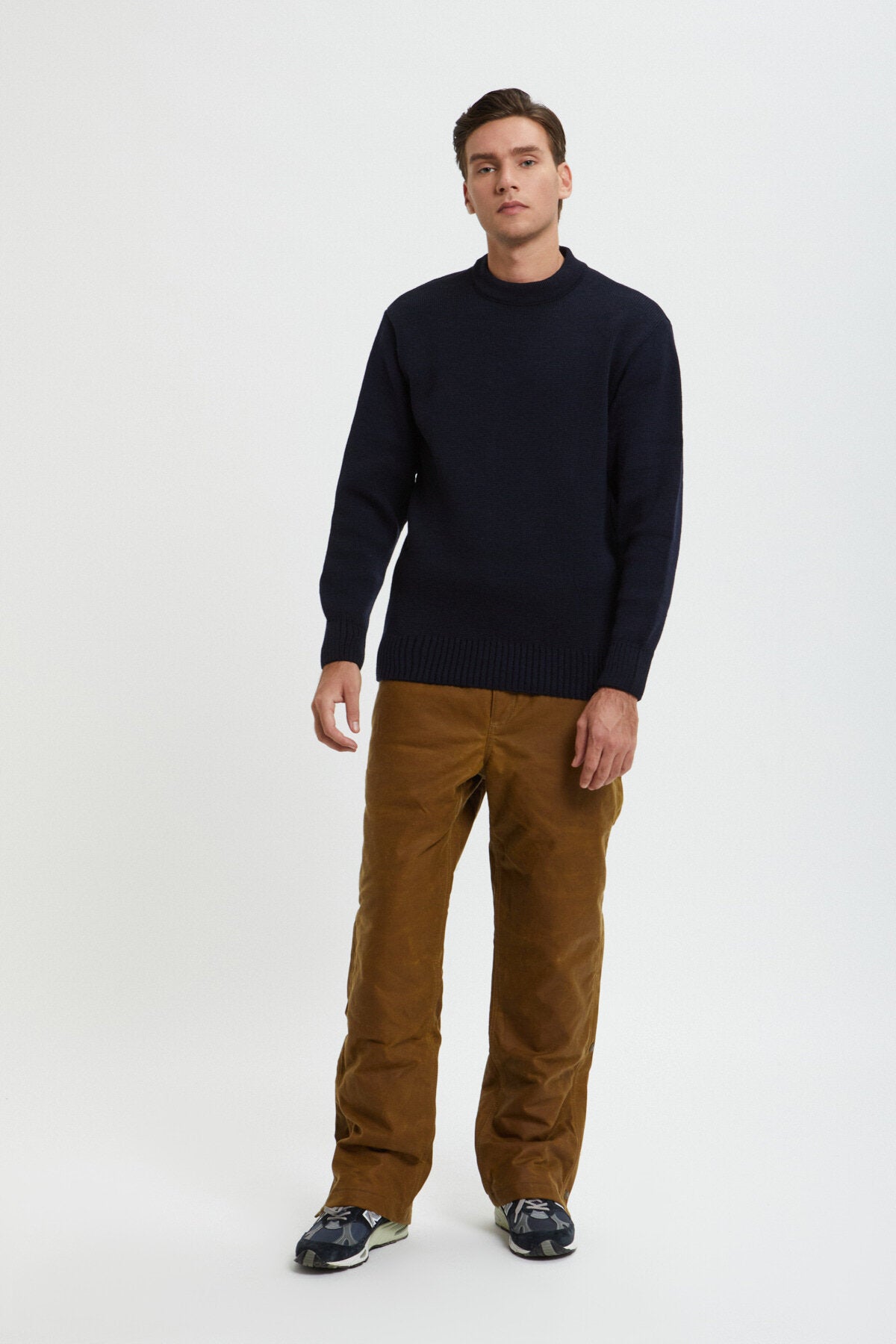 CREWNECK GUIDE SWEATER Dark navy by Filson Man | Men | WP Store