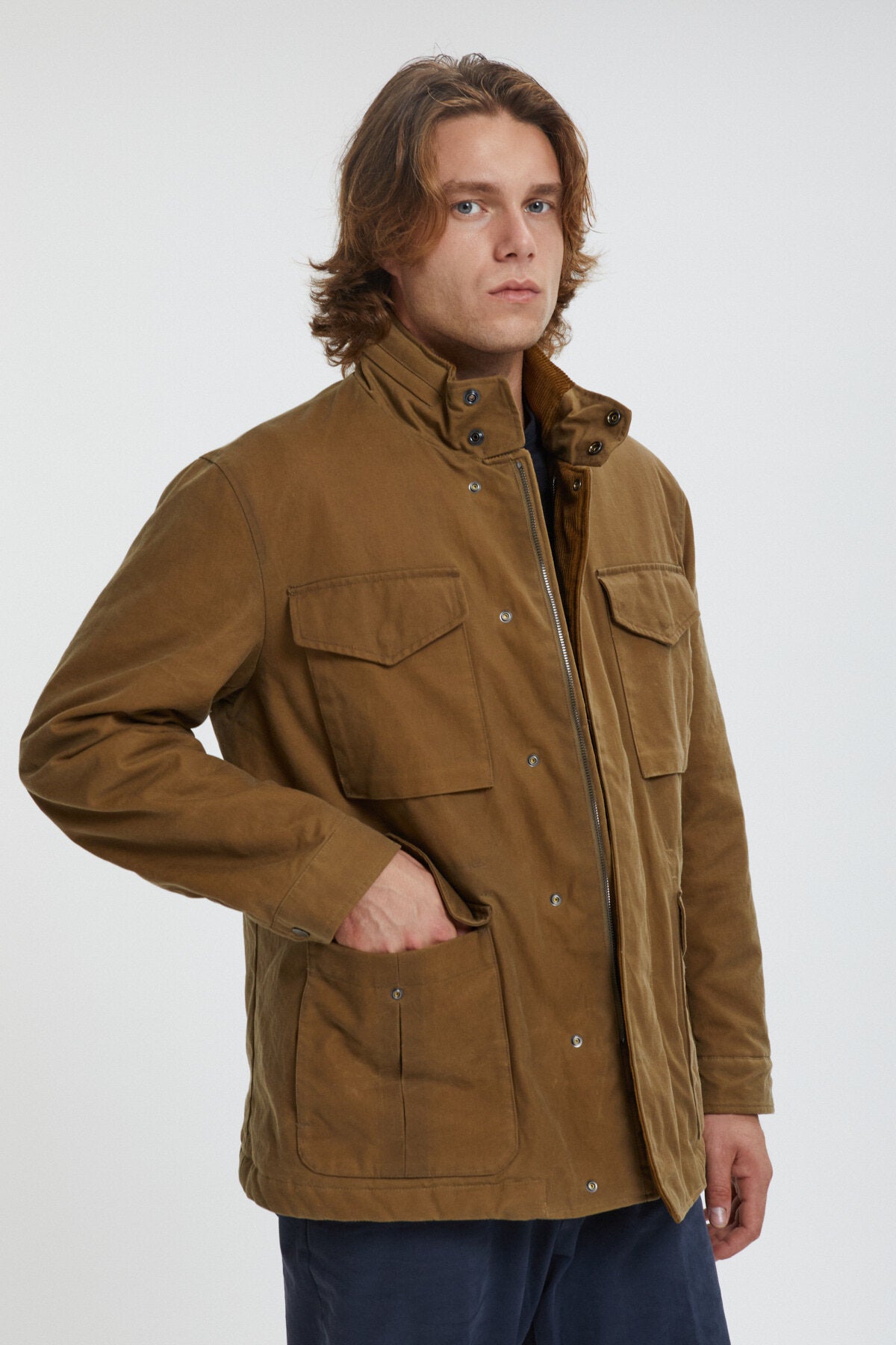 Waxed Field Jacket Tan by Baracuta | Men | WP Store