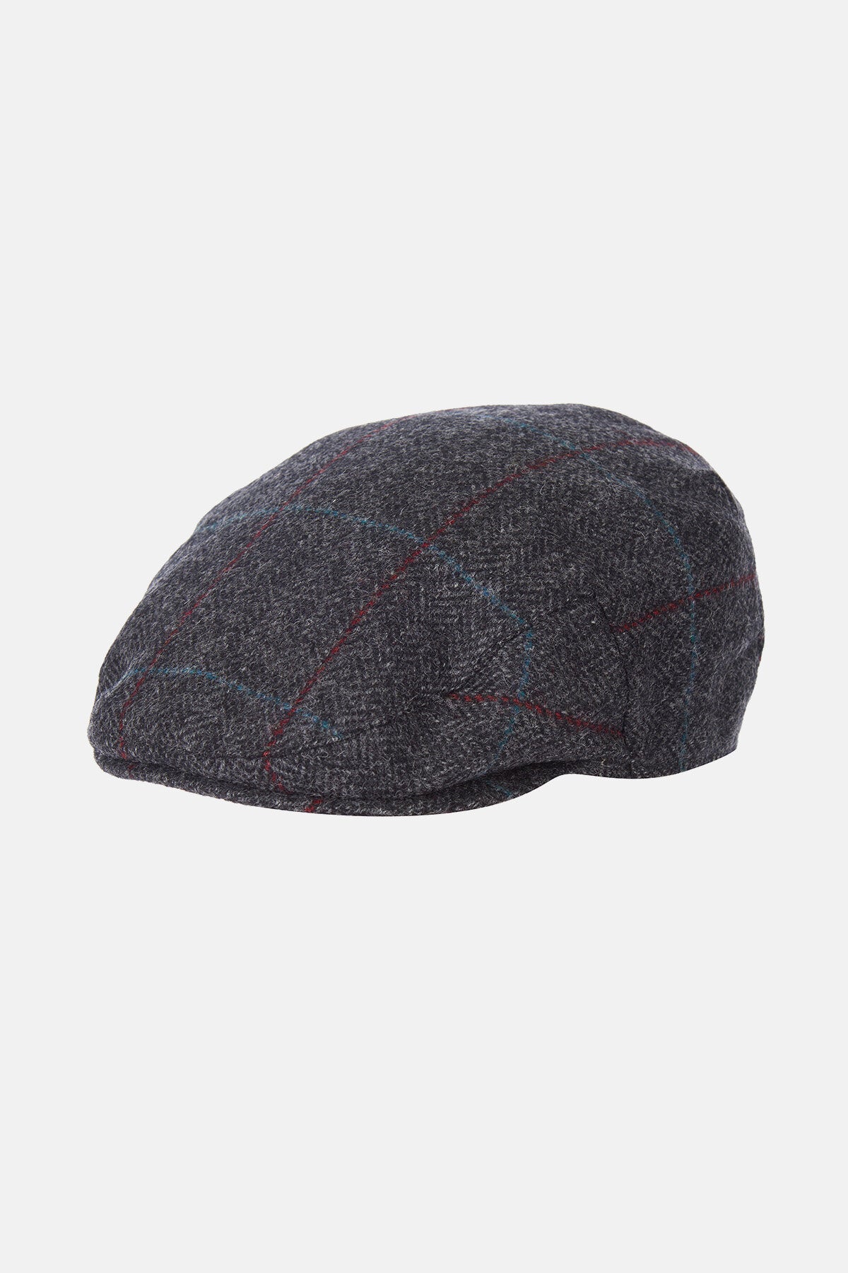 Crieff Flat Cap Charcoal red blue by Barbour | Men | WP Store