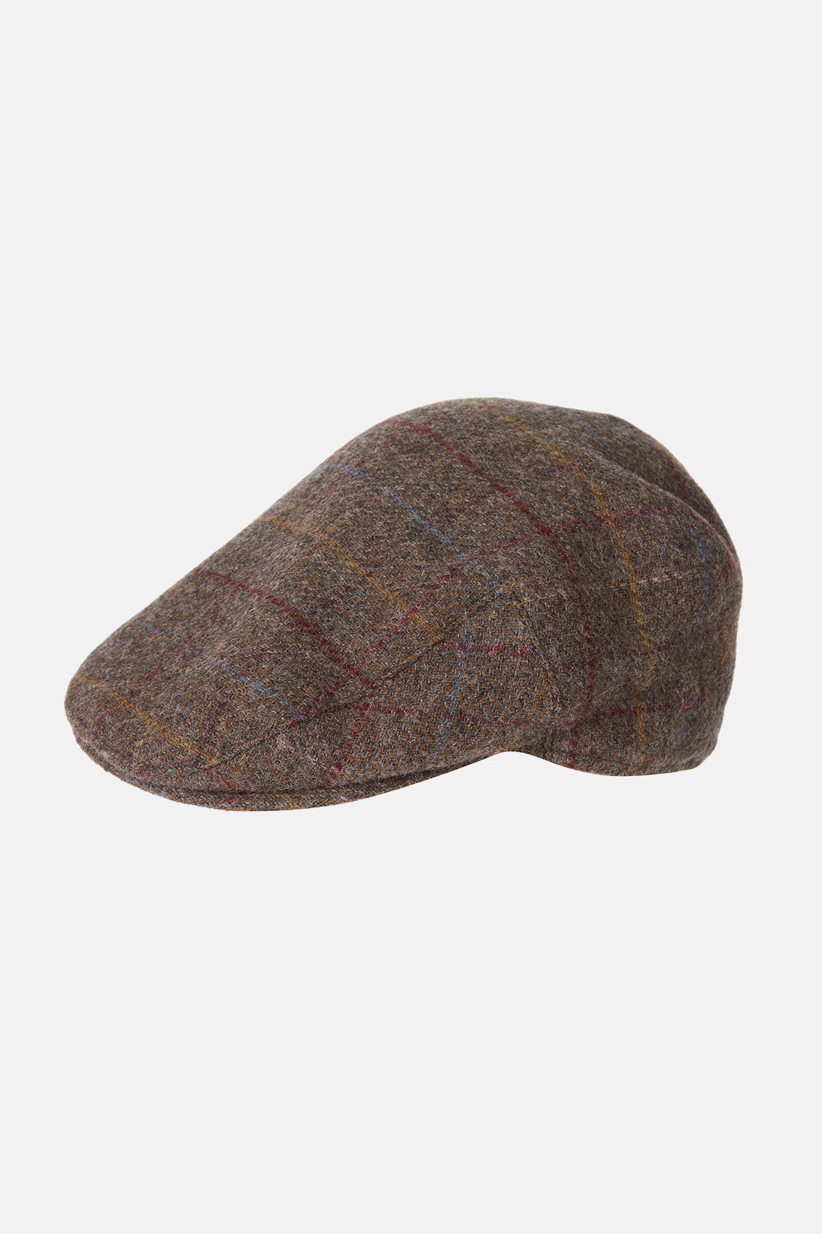 Crieff Flat Cap Olive/blue/red by Barbour | Men | WP Store