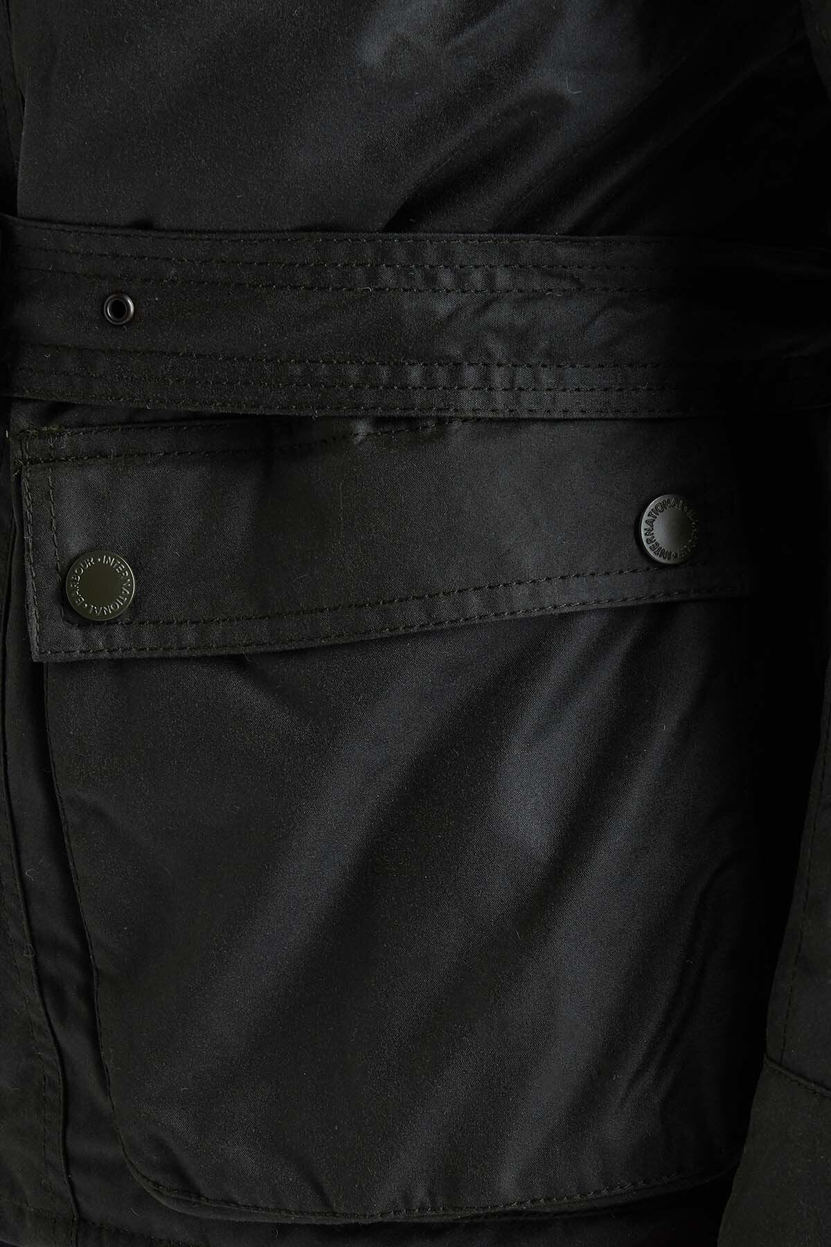 Barbour international blackwell wax jacket in sage store